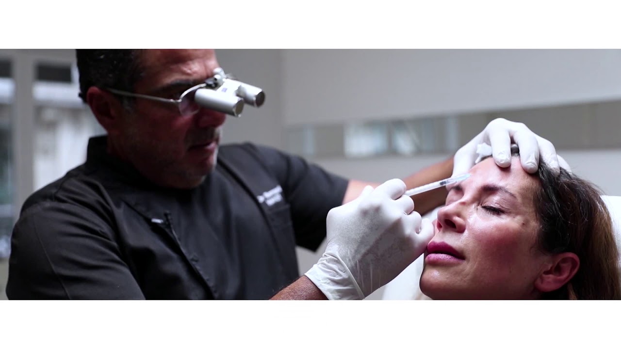Micro botox Injections - Doctor Bernard Hayot - YouTube