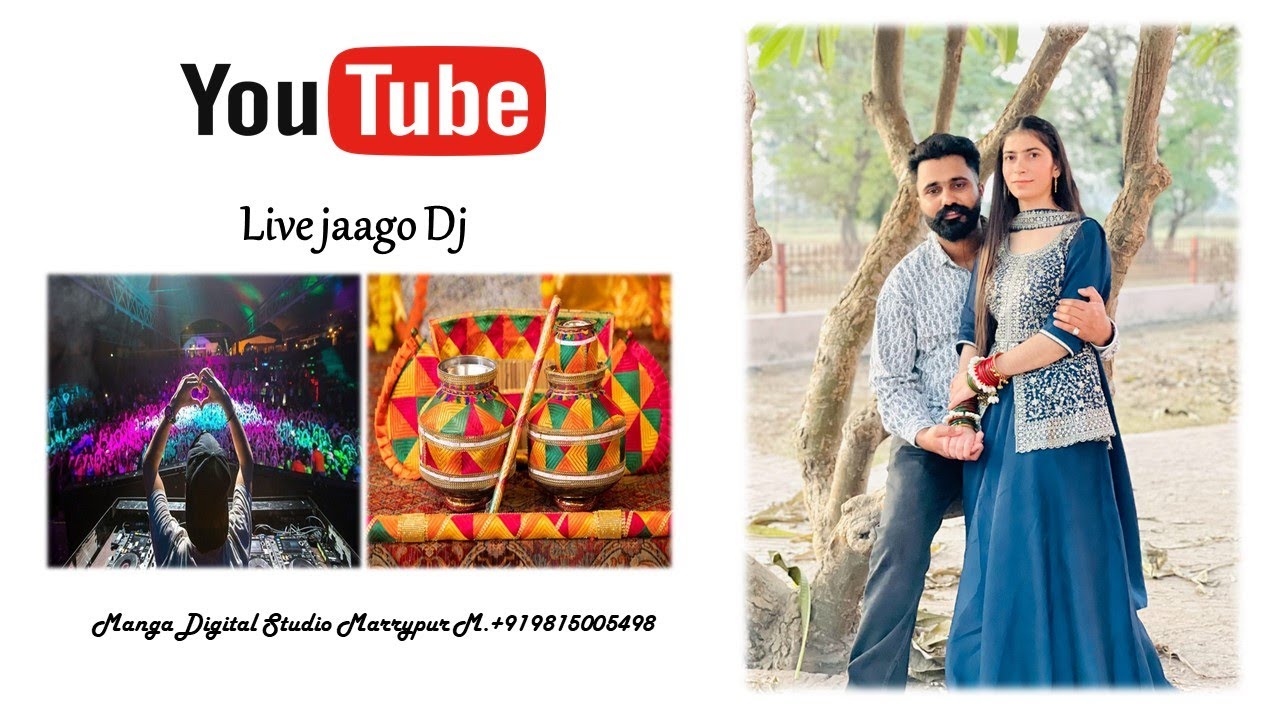 🔴 Live Nanki shak And Jaago Dj | Manga Digital Studio Marrypur M ...