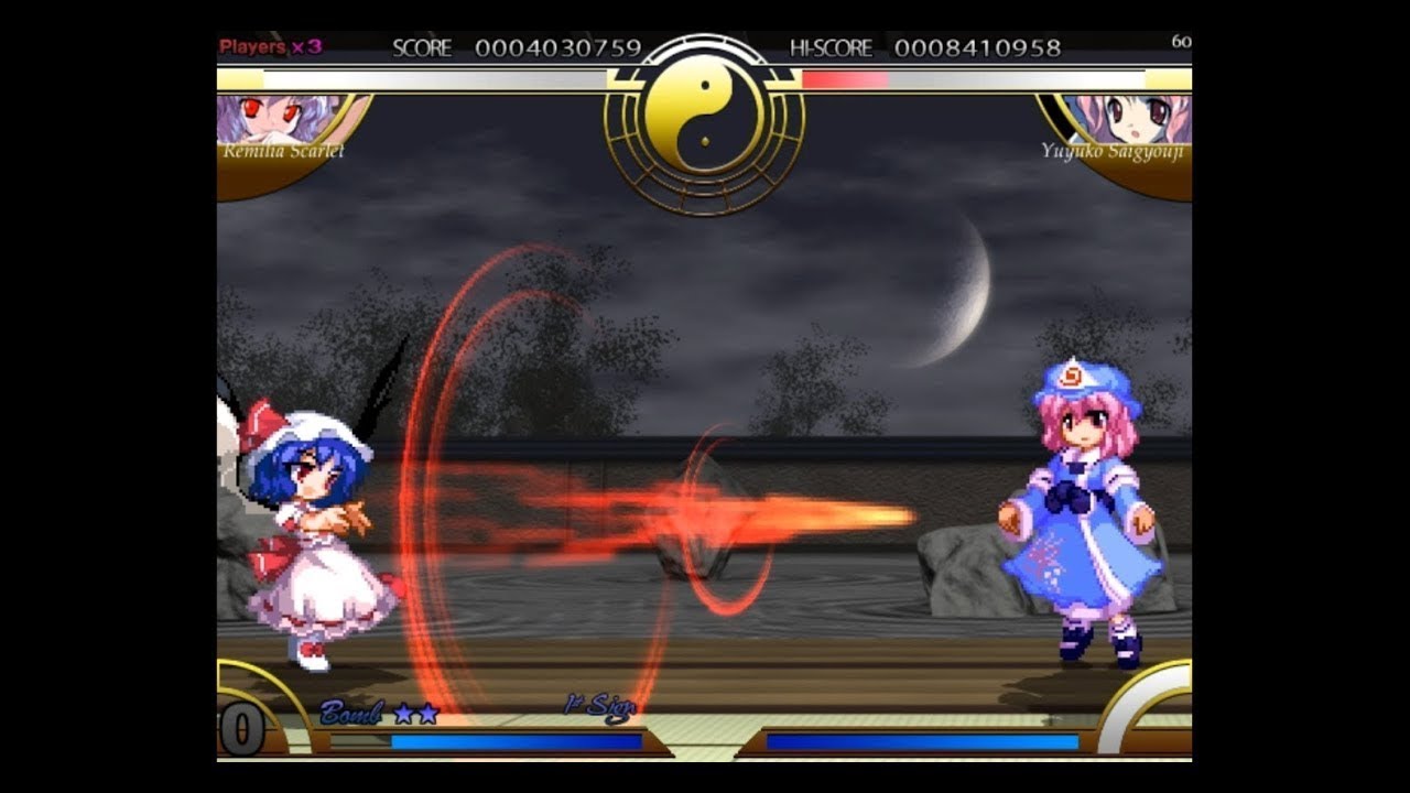 Touhou 7.5: Immaterial and Missing Power - Remilia (New Commentary ...