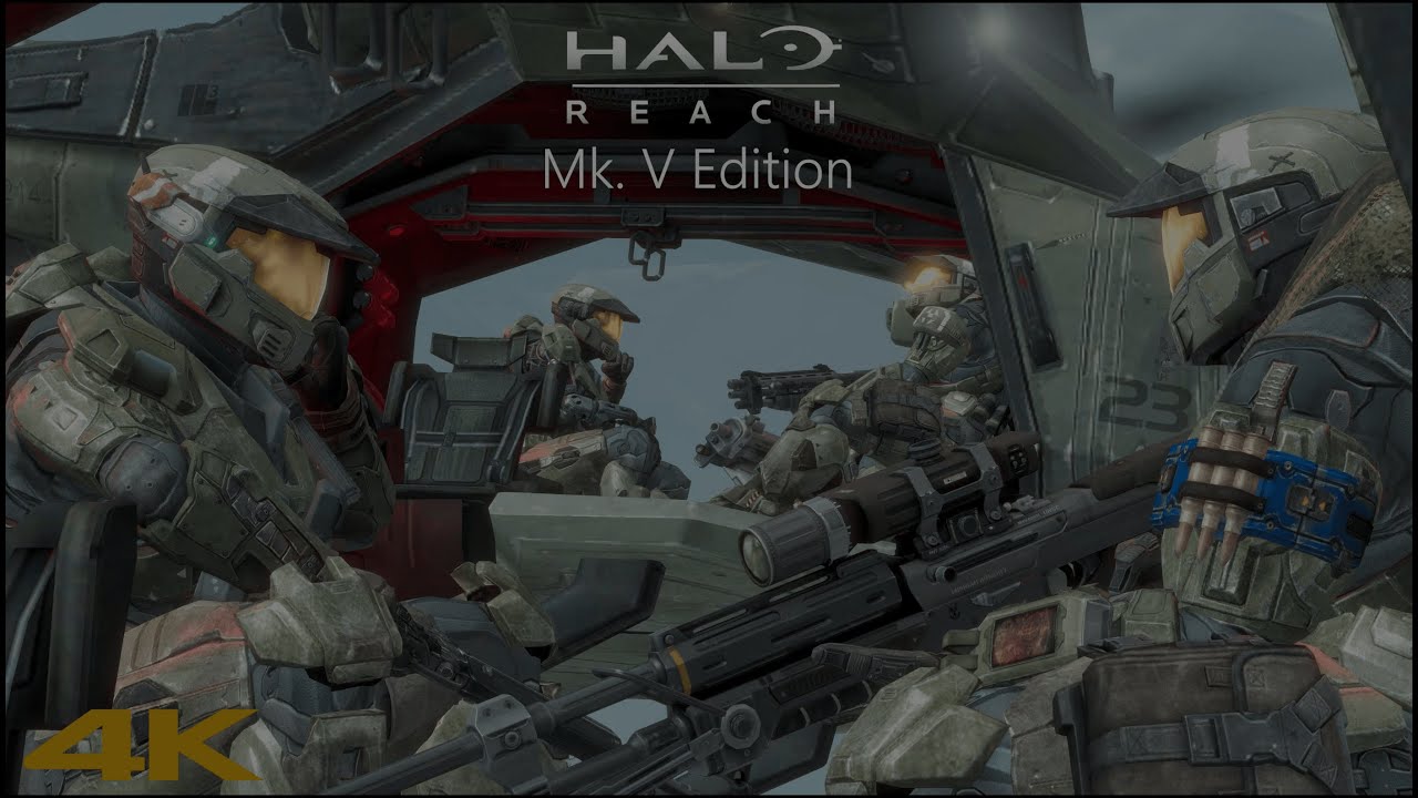 Halo - MCC Mod Test | Halo Reach Mk. V Edition [4K] - YouTube