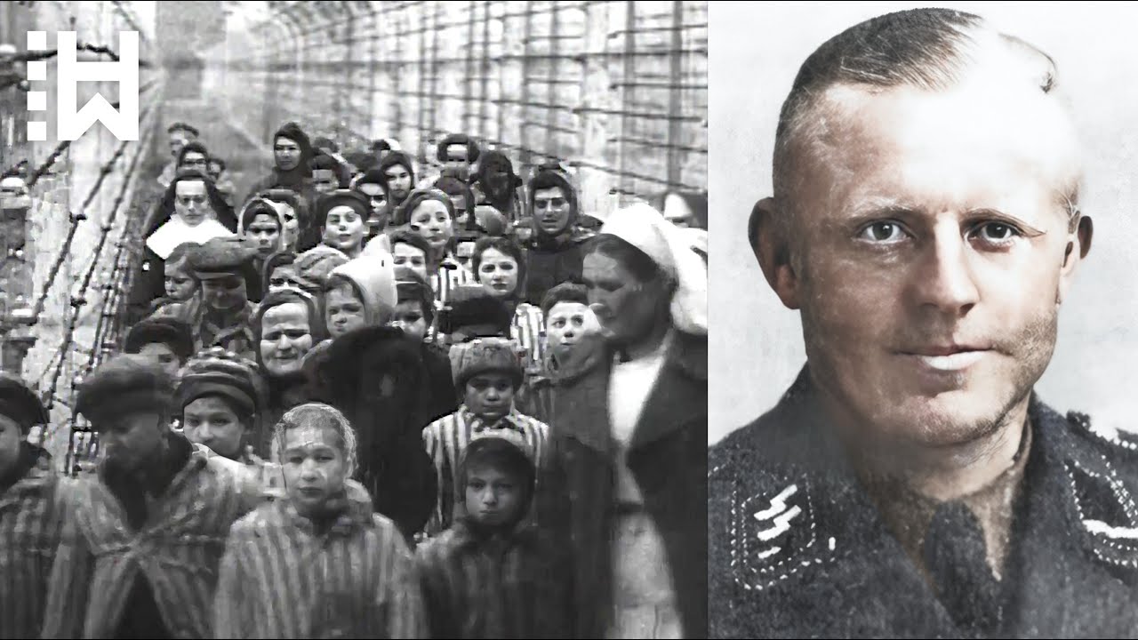 Die Hinrichtung der Nazi-SS-Bestie, die in Auschwitz lebendige Kinder ...