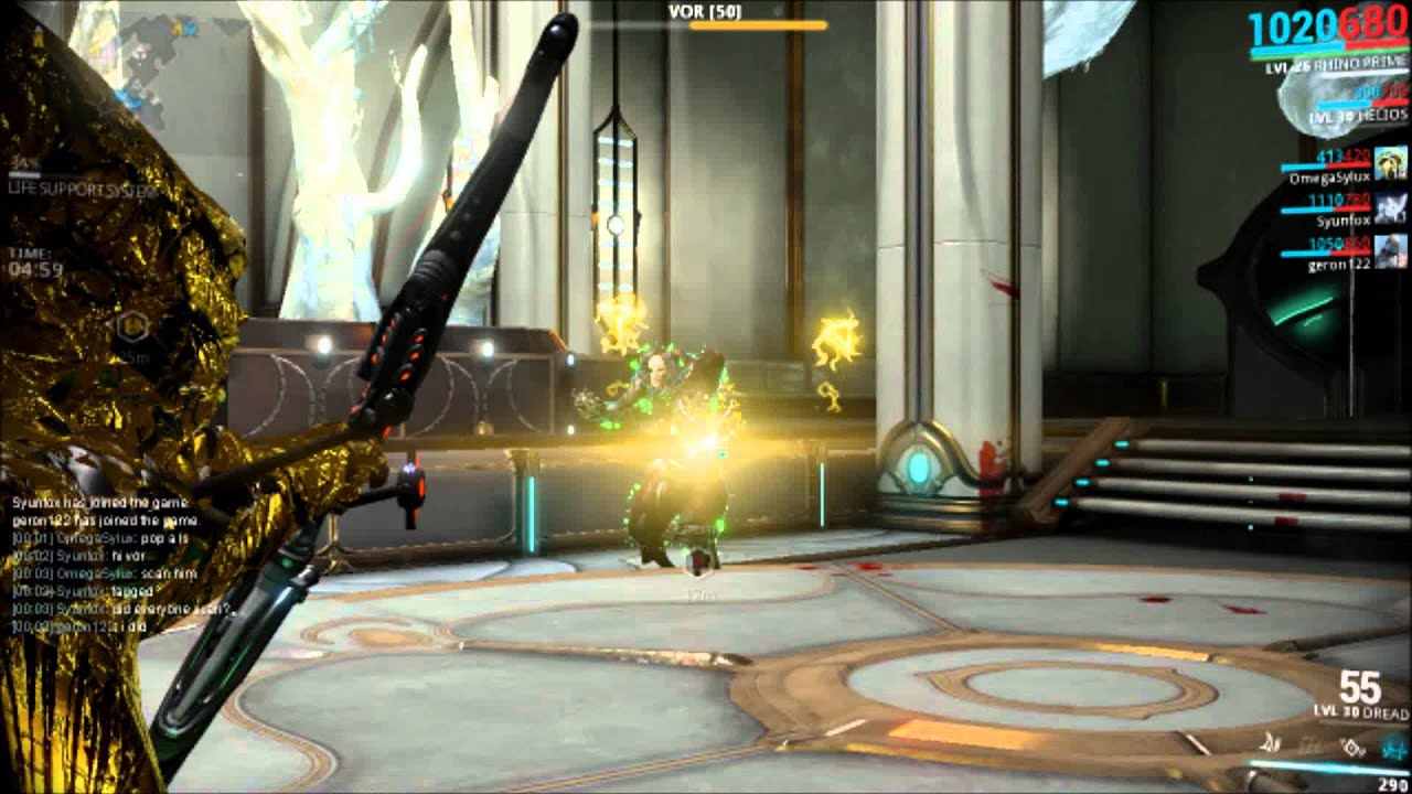 Warframe: Captain Vor in the Void (T4 Survival) - YouTube