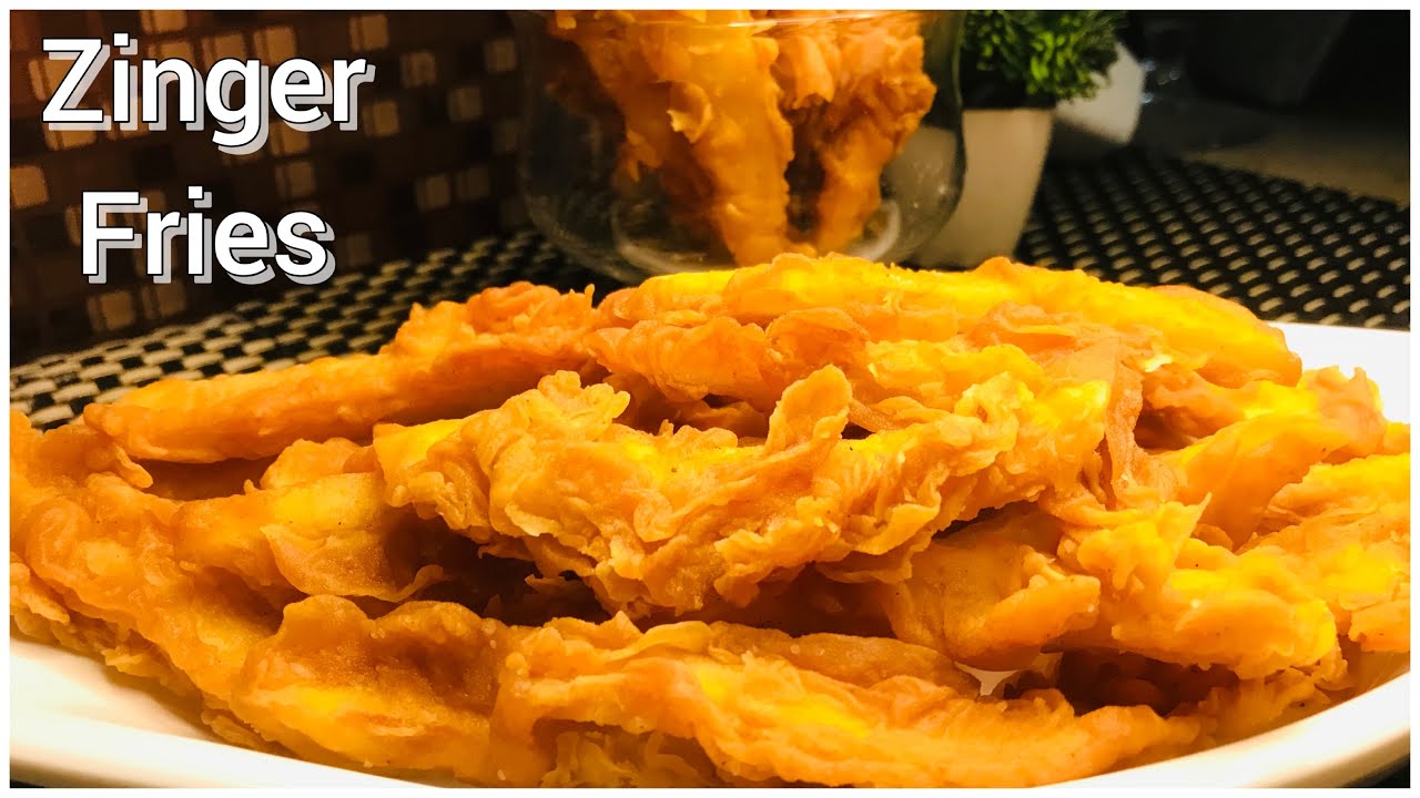 Potato Zinger French Fries Recipe | How To Make Zinger Fries | kitchen ...