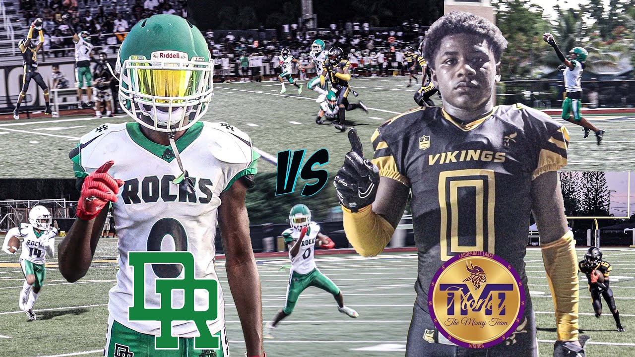 😲 Two Top Teams Do Battle ⚔️ Delray Rocks Vs Lauderdale Lakes Vikings ...