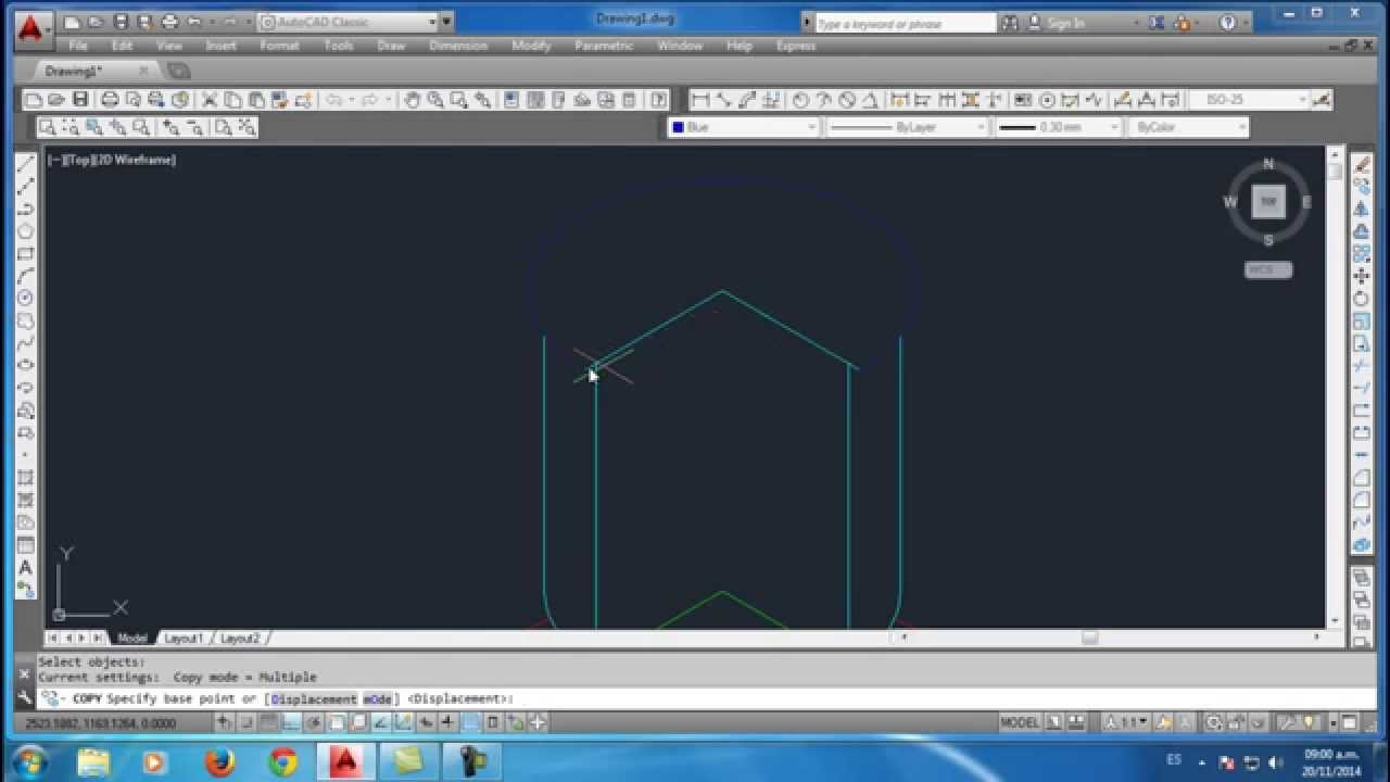 Como aprender a usar Autocad dibujo industrial - YouTube