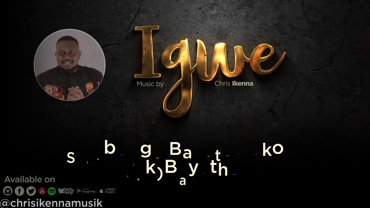 IGWE LYRICS VIDEO - YouTube