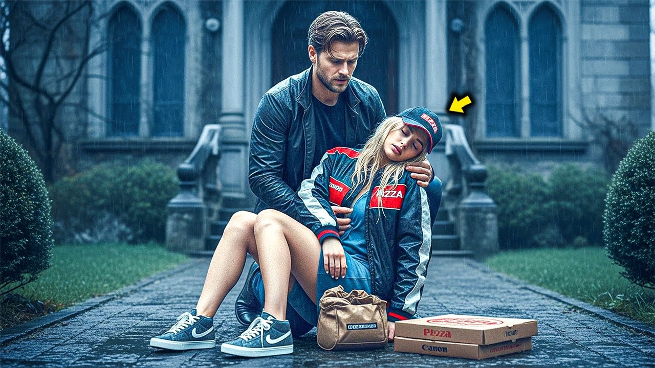 LA REPARTIDORA SE DESMAYÓ EN LA PUERTA… Y EL MILLONARIO TOMÓ UNA ...