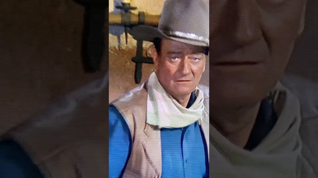 JOHN WAYNE SAVES JAMES CAAN. - YouTube
