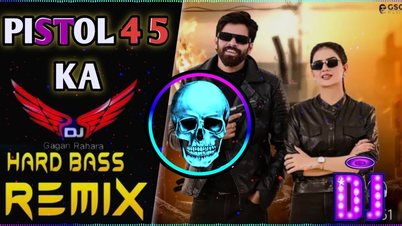 Pistol 4 5 Ka Song Dj Remix || Full Vibrateon dj || Pistol 4 5 Ka Tangu ...