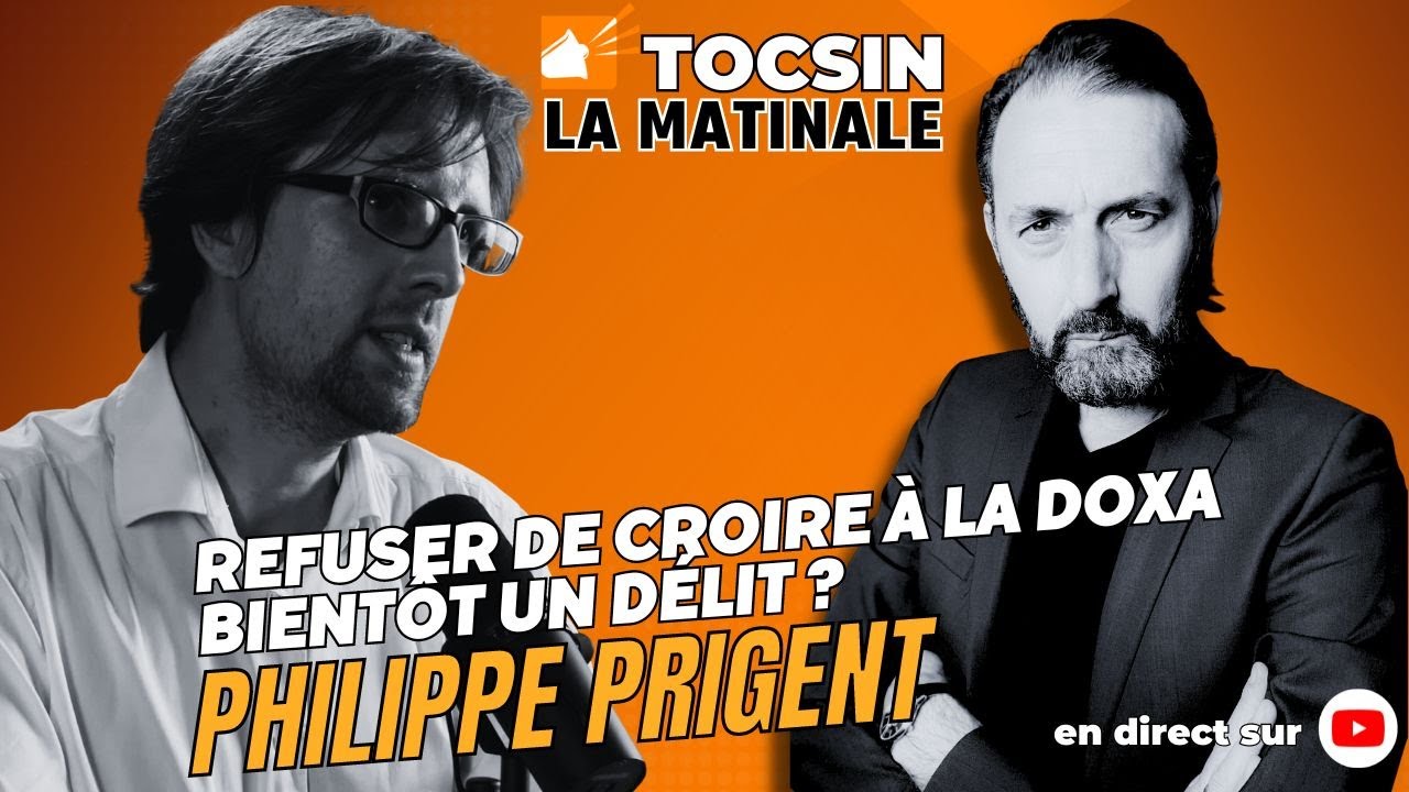 Refuser de croire à la doxa : bientôt un délit ? - Philippe Prigent ...