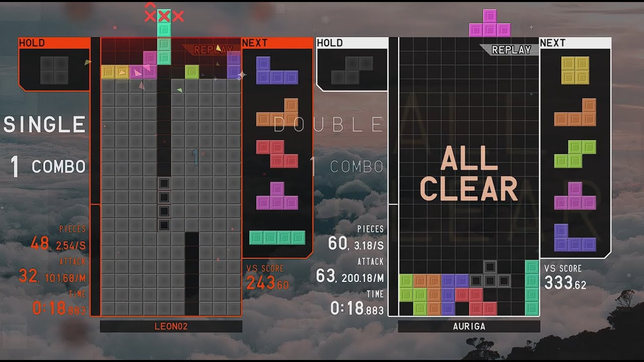 When you survive a 200 APM DPC - TETR.IO Tetra League - YouTube