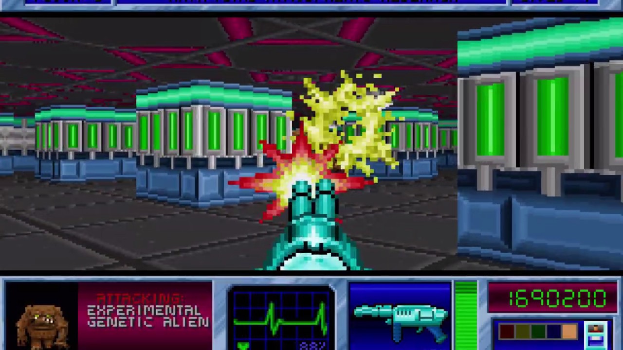 Blake Stone: Aliens of Gold - Episode 5: Habitat II - Floor 3 (1993 ...