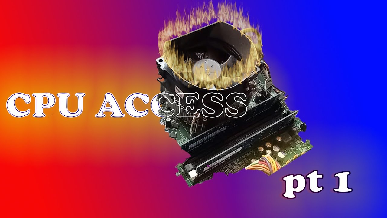 how to access your CPU the easy way - YouTube