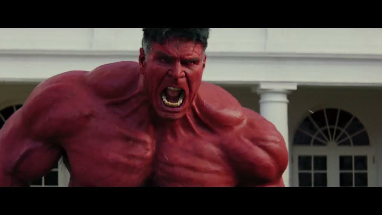 Red Hulk vs. Captain America (Epic Final Showdown) - Red Hulk ...