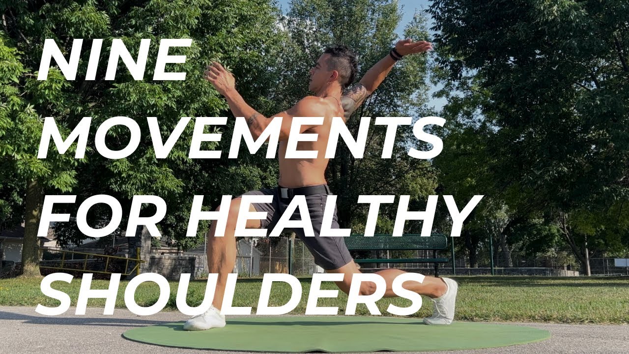 TRAIN FOR VITALITY | 9 Movements for Healthy Shoulders - YouTube