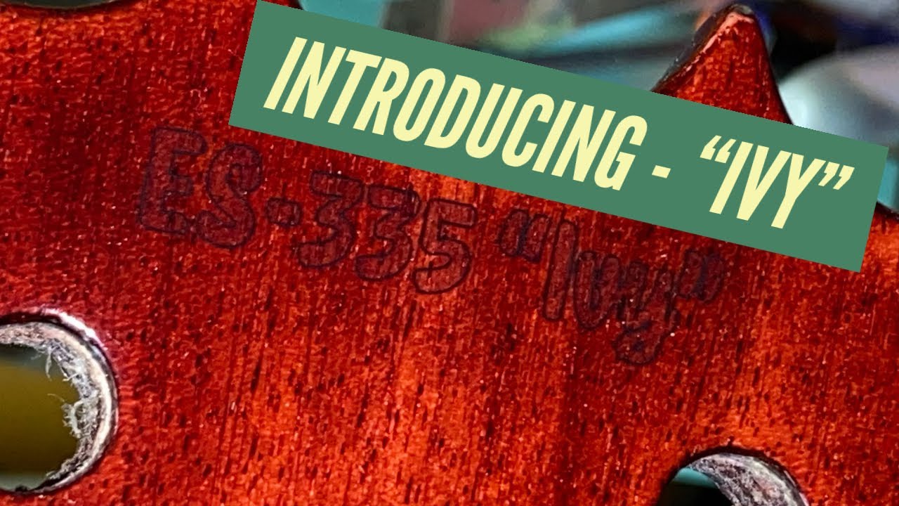 Introducing IVY - My 'completed' ES-335 Build! - YouTube