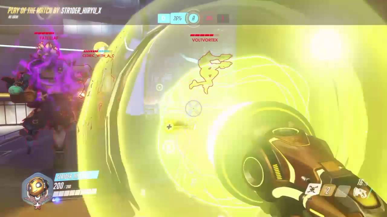 My 1st Lucio POTG in ranked Overwatch - YouTube