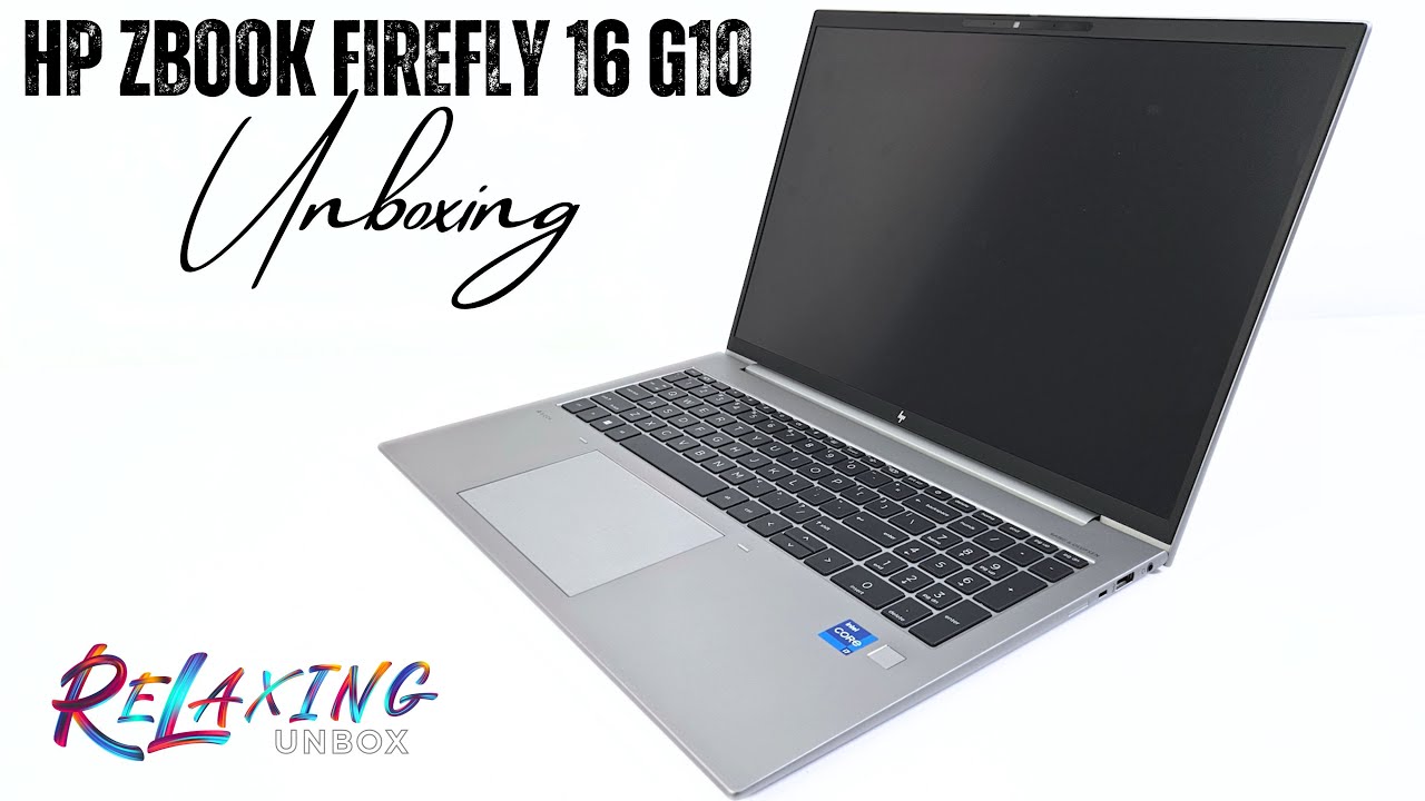 HP ZBook Firefly 16 G10 Unboxing | Intel Core i7 1355U/16GB/512GB/4GB ...