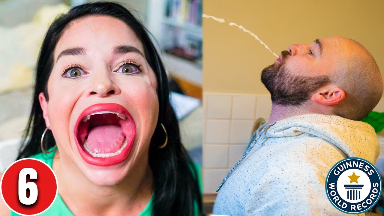 Attempting the WACKIEST World Records - YouTube