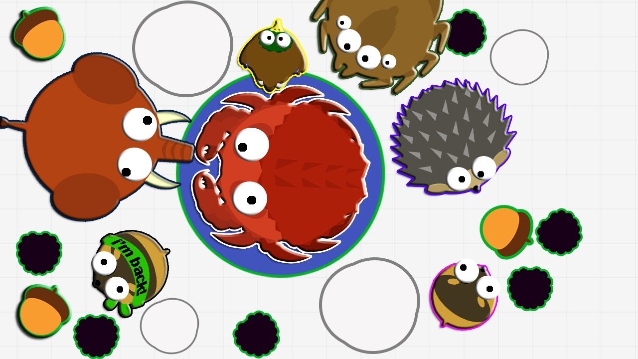 ЭВОЛЮЦИЯ ЗИМНИХ ЖИВОТНЫХ В MOPE.IO - YouTube