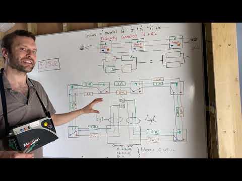 R1 + R2 testing of a ring final circuit (incorrectly connected) - YouTube