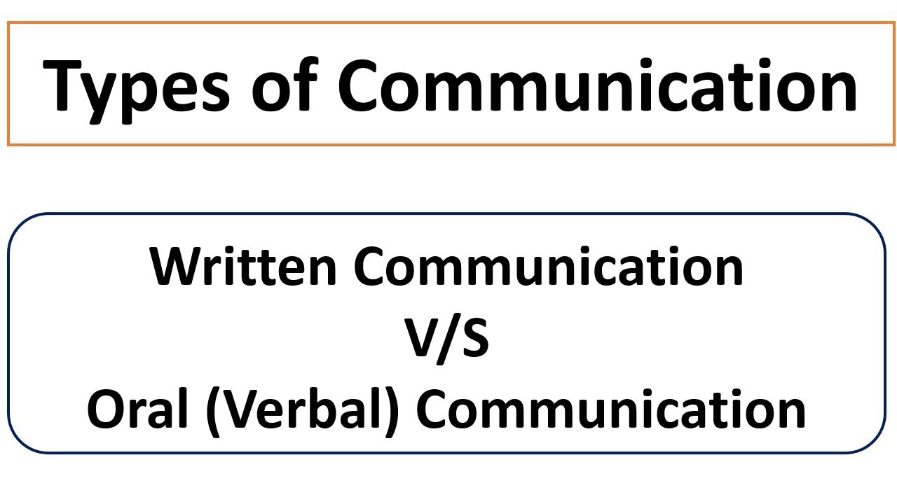 Written v/s Verbal Communication-Advantages/Disadvantages-Urdu/Hindi ...