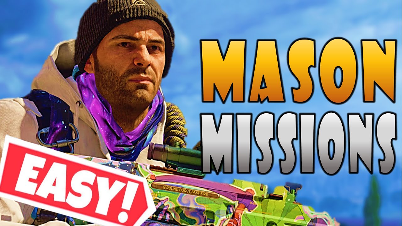 How to Complete the Mason Operator Missions! | Unlock Reactive Skin for ...