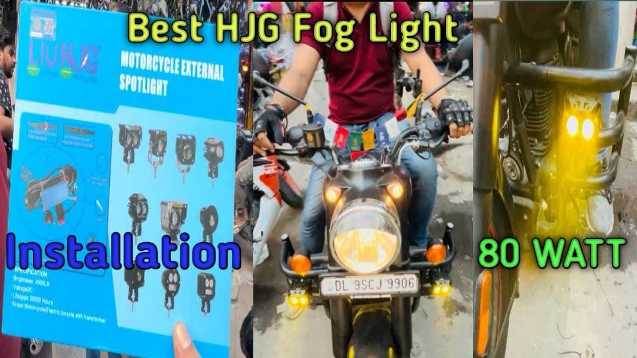 New Trip Preparation | HJG Fog Light Installation | 80 Watt | Best ...