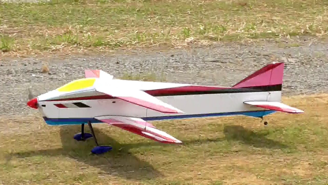 F3A RC P21 Practice flight by 県内在住 - YouTube