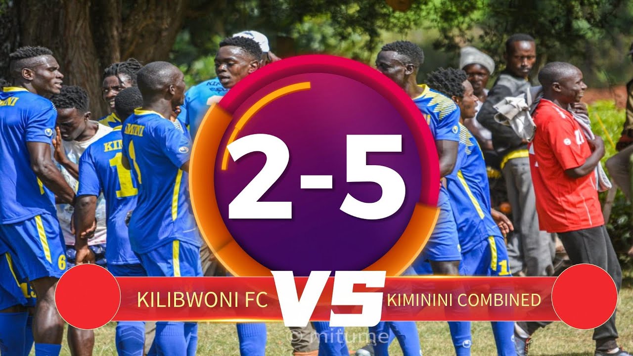 KIMININI COMBINED HUMILIATES KILIBWONI FC | 2ND HALF - YouTube