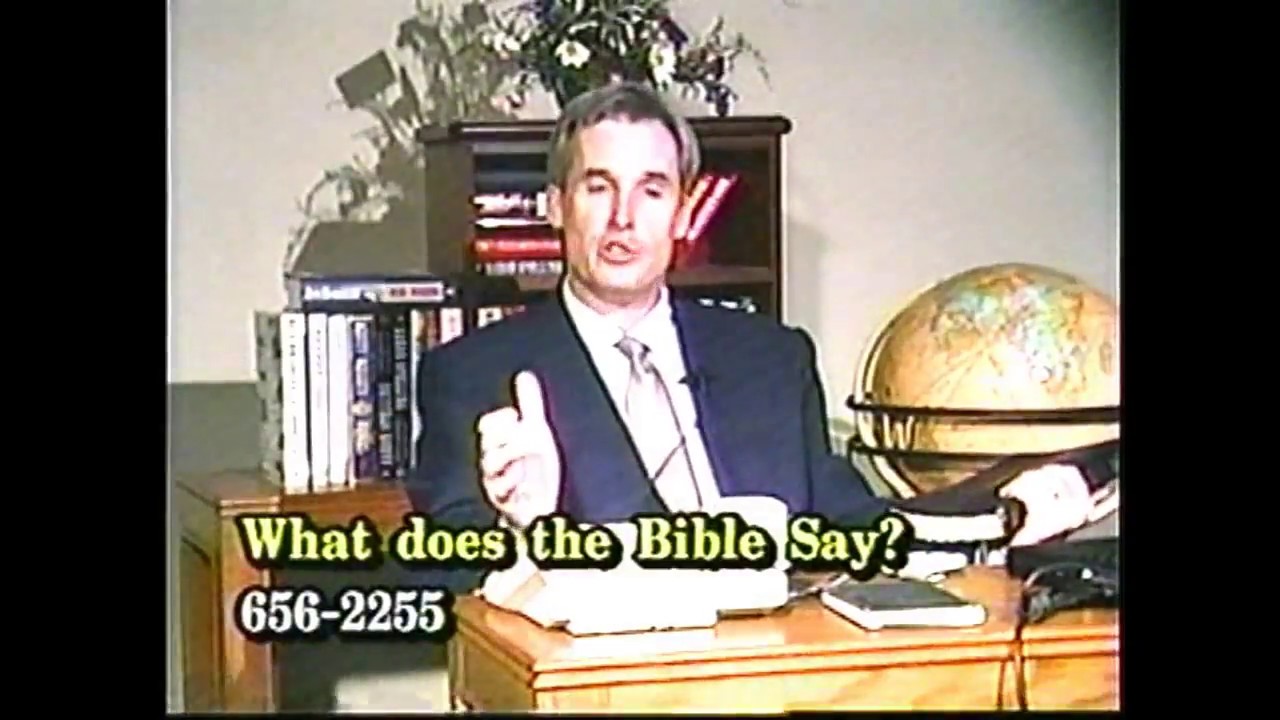 Vintage: 7 B's of Bible Baptism with Johnny Robertson - YouTube
