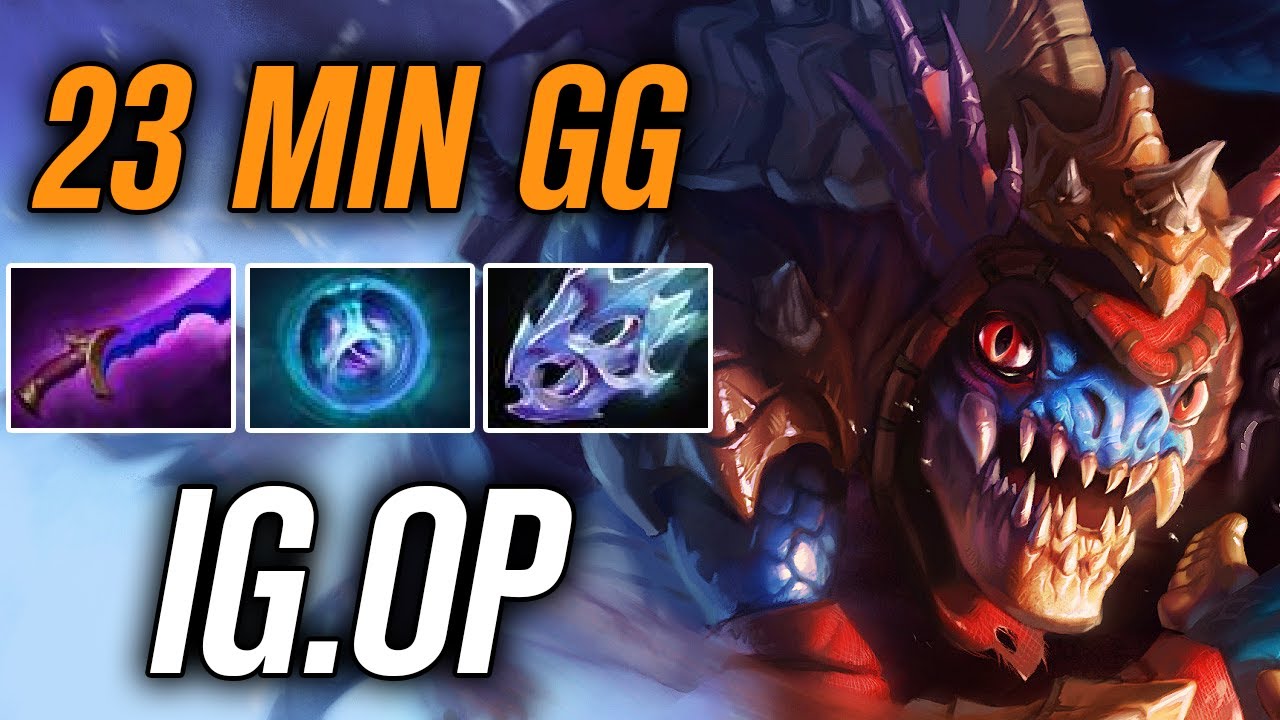 IG.Op • Slark • 23 min GG — Pro MMR Gameplay Dota 2 - YouTube