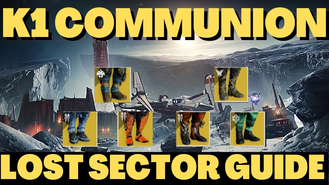 Lost Sector Today Destiny 2 | K1 Communion - YouTube