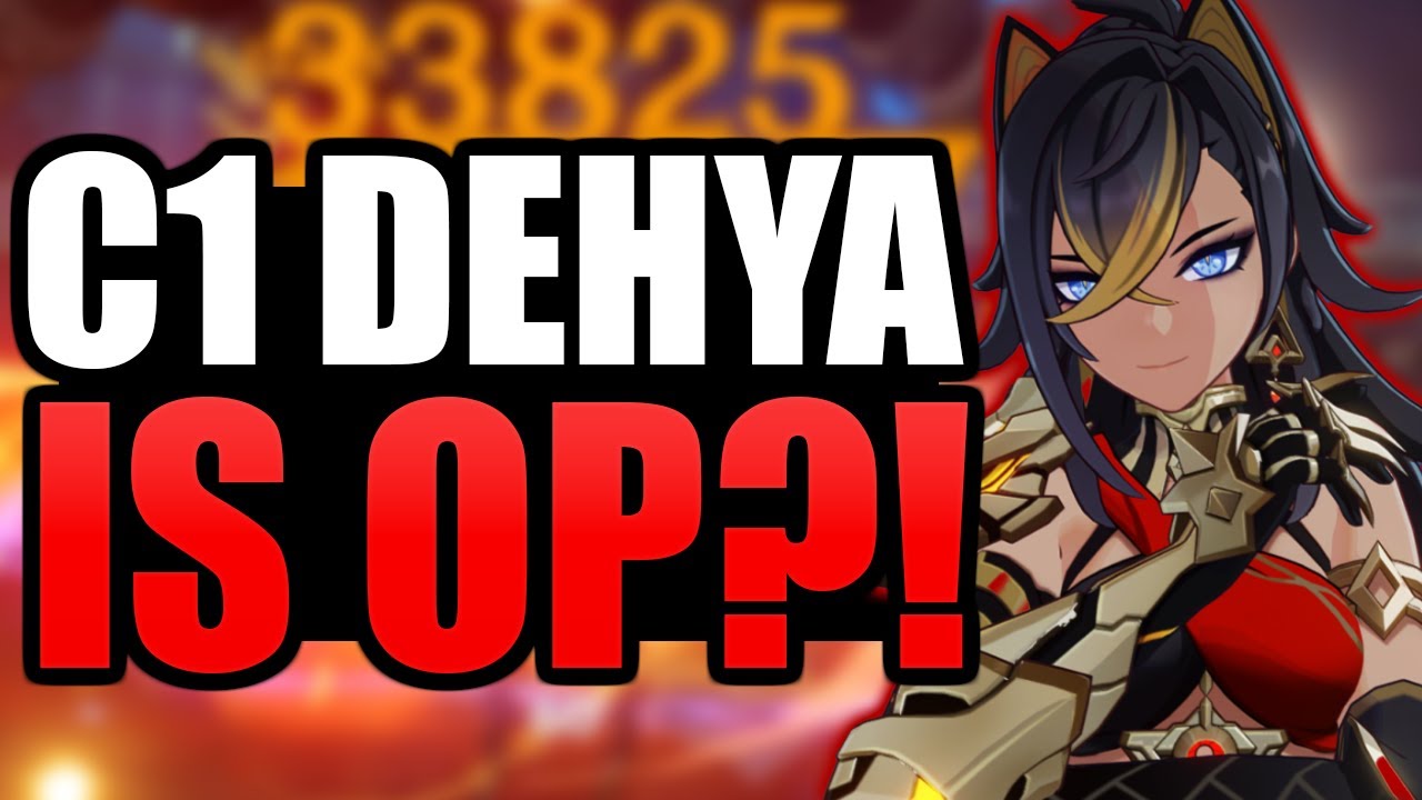 Does Dehya C1 Make Her OP?! Genshin Impact Dehya C1 Showcase & Review ...