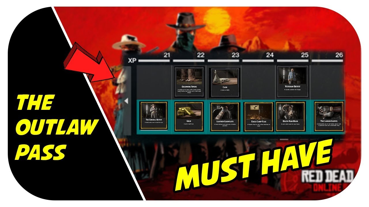 The Outlaw Pass RDO Battle Pass Or Seasonal Pass - YouTube