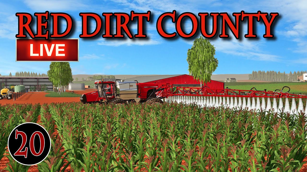 Spraying and maybe some harvesting? - Red Dirt County LIVE #20 ...