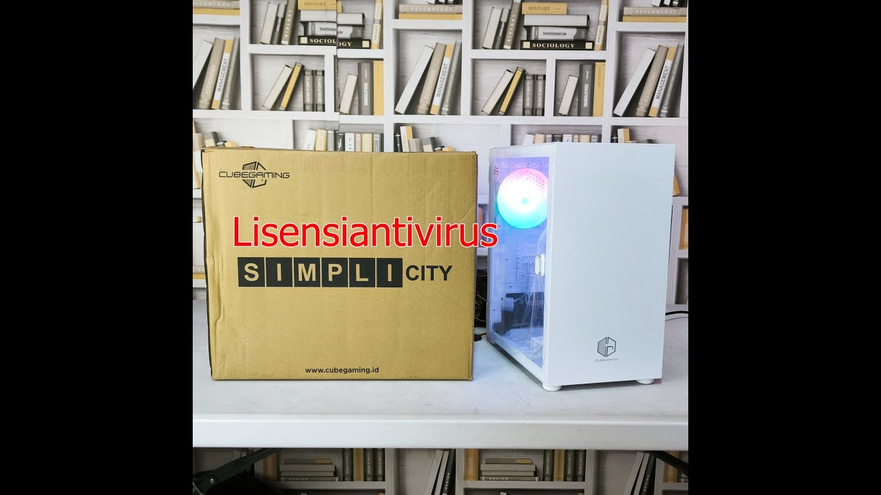 Casing Komputer yang simple dan ringkas Cube Gaming Simplicity atau Simpli City - YouTube