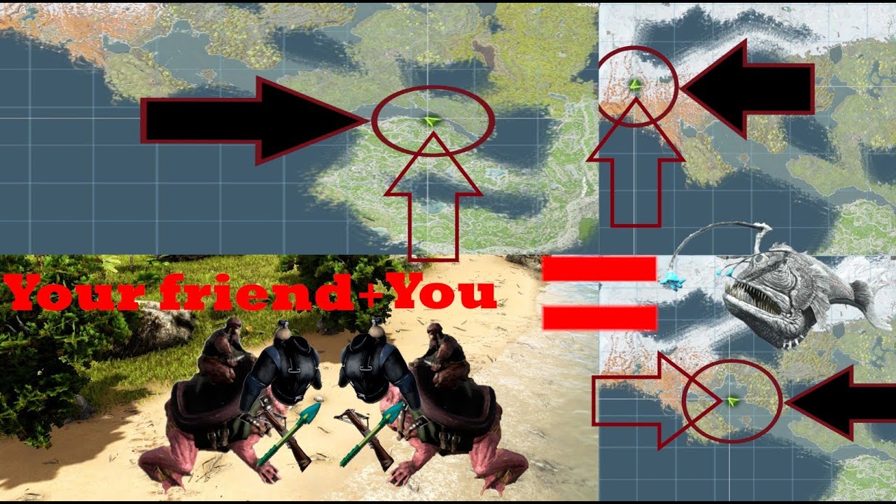 Anglerfish Ark Valguero ASA Ascended Location Spawn - YouTube