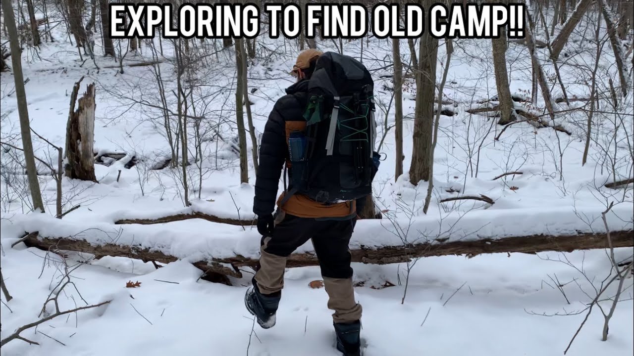 EXPLORING To Find One Of My Old Camps!! - YouTube
