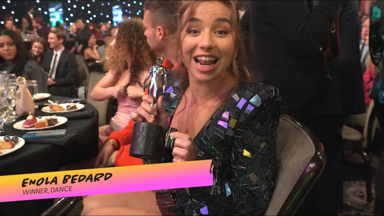 Enola Bedard Wins Dance | 2022 YouTube Streamy Awards - YouTube