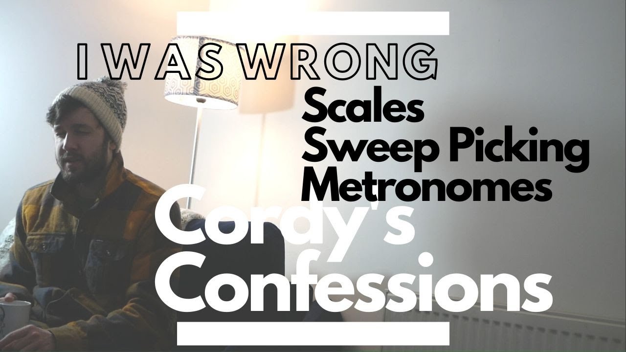 4 things I PRACTICED WRONG || Including Sweep Picking - YouTube