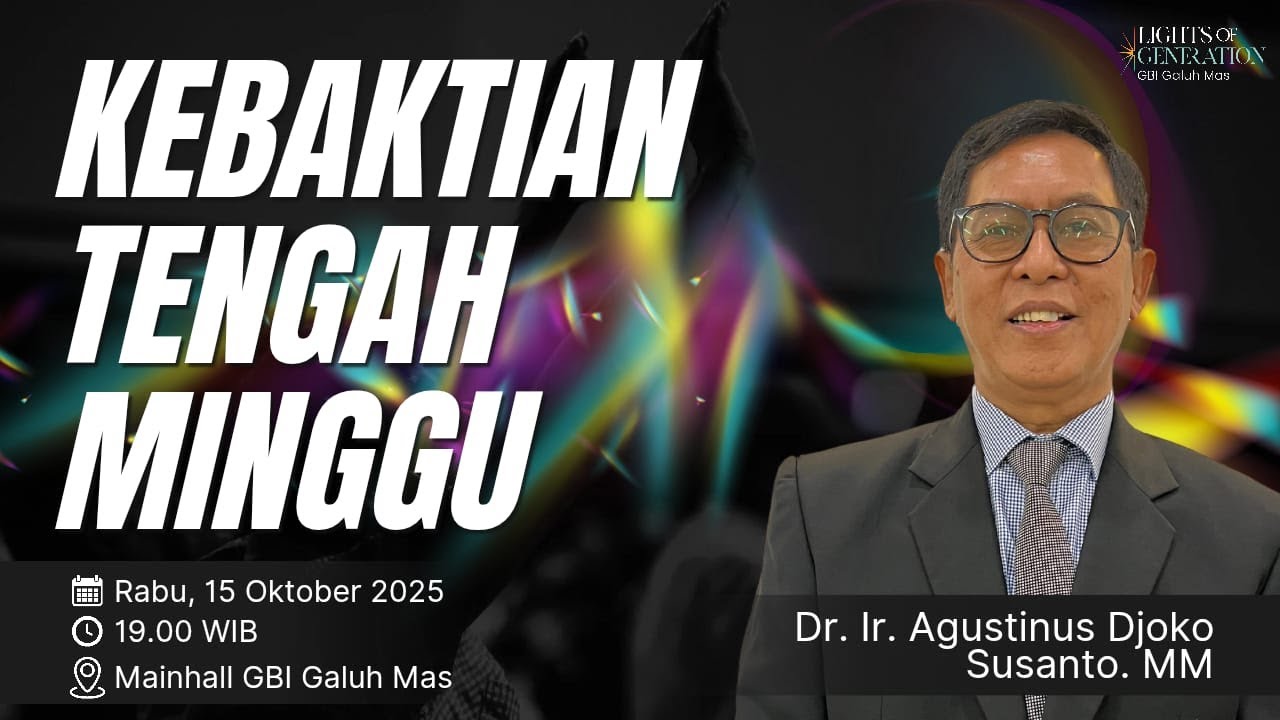 KTM October 15, 2025 - Dr. Ir. Agustinus Djoko Susanto. MM - YouTube
