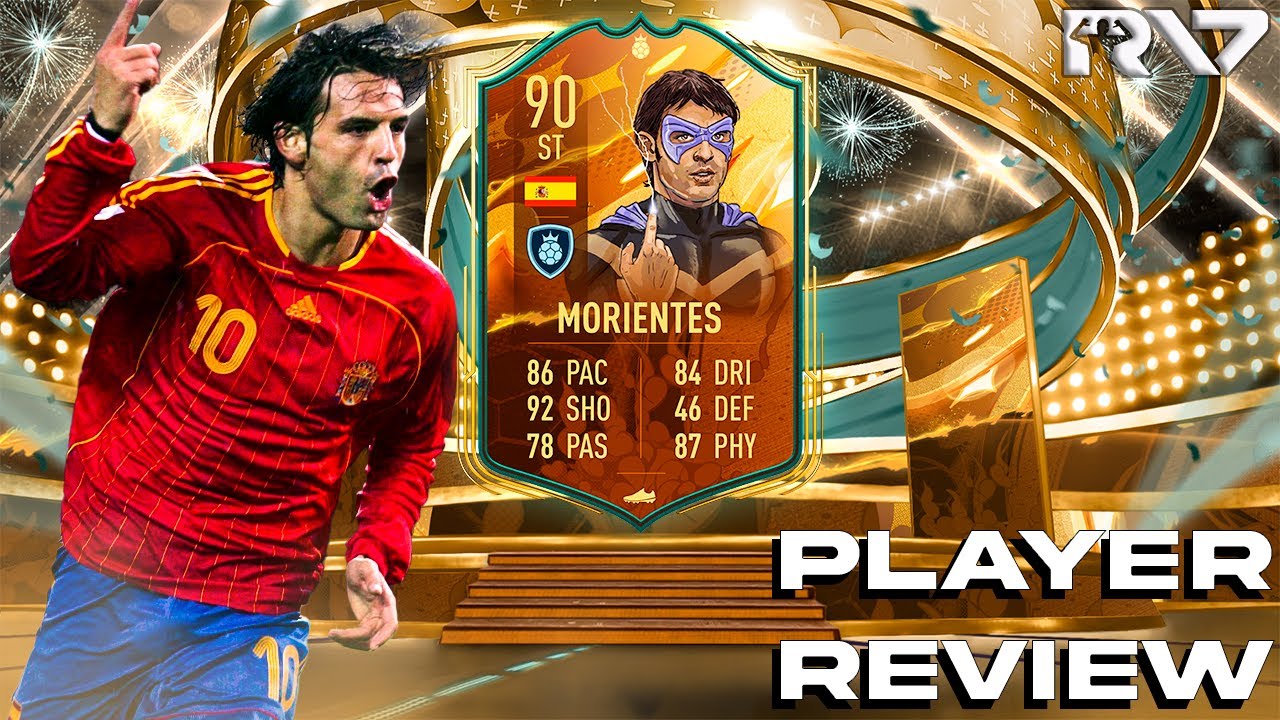 SU TIRO ES UNA LOCURA | MORIENTES WORLD CUP HERO 90 PLAYER REVIEW FIFA ...