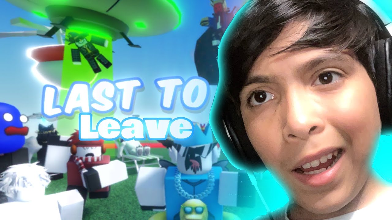 Frustrating but Fun! Playing Last to Leave ROBLOX - YouTube