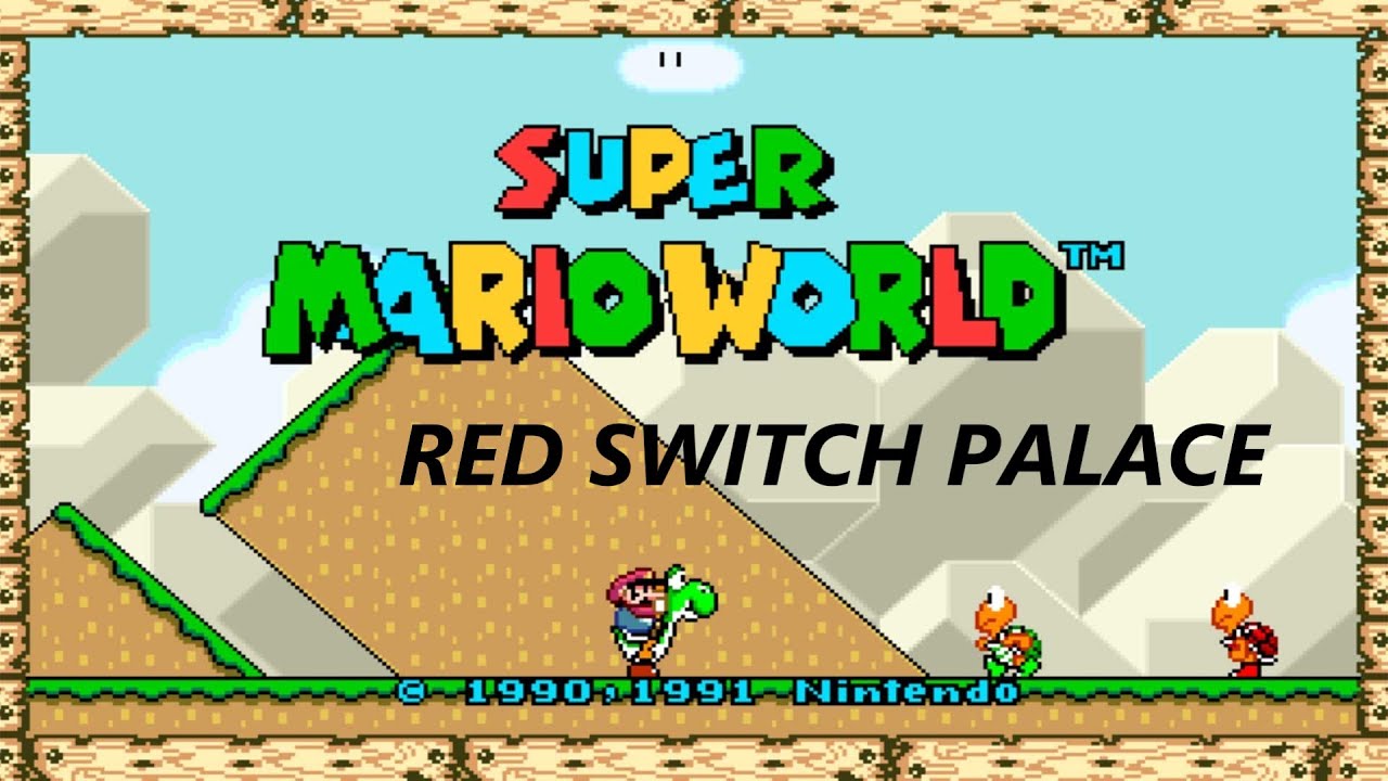 SUPER MARIO WORLD - RED SWITCH PALACE - YouTube
