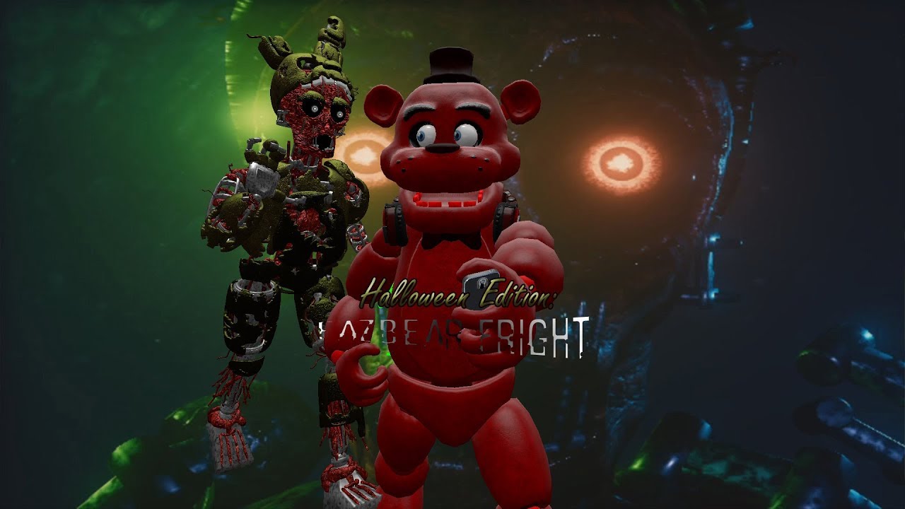 TRYING THE BURN SPRINGTRAP AGAIN || The Joy of Creation Halloween ...