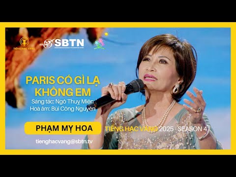 Paris Có Gì Lạ Không Em - Phạm Mỵ Hoa | st: Ngô Thuỵ Miên | ha: Bùi Công Nguyên (THV 2025 finalist)