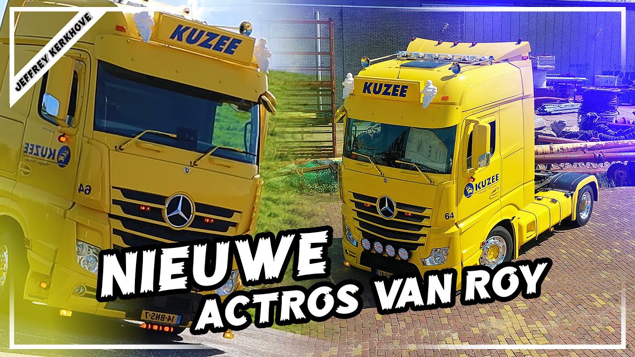 Nieuwe Mercedes Actros Van Roy | Kuzee Autologistiek | Jeffrey Kerkhove ...
