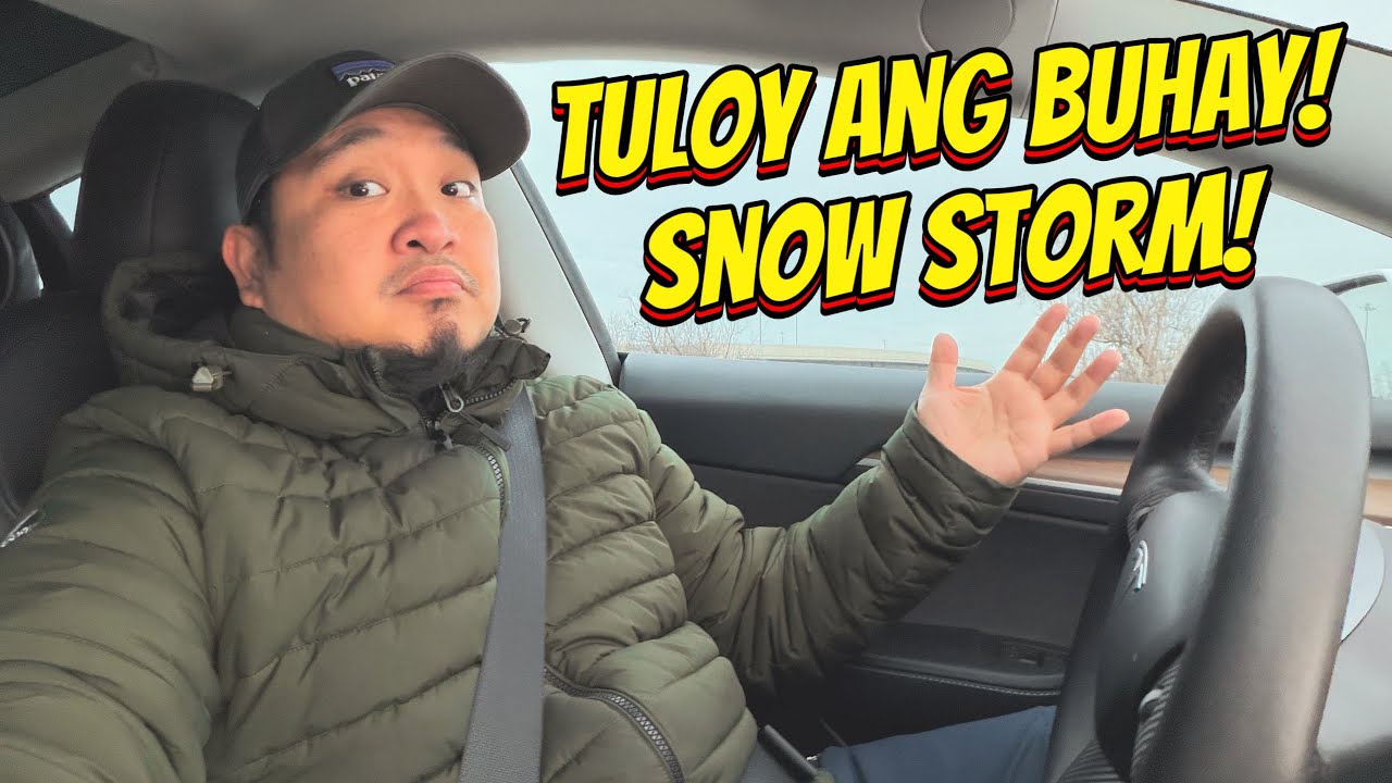 Tuloy Ang Buhay Kahit May Snow Storm | Filipino Family Life in USA ...