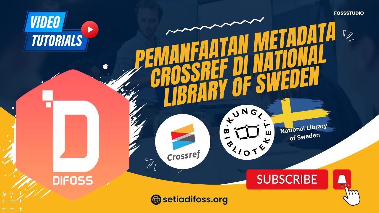 Pemanfaatan Metadata Crossref di National Library of Sweden - YouTube